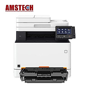 055H 055 MF743Cdw Toner Cartridge High Capacity 4 Pack Compatible Replacement for Canon Cartridge 055 Color ImageCLASS MF743Cdw MF741Cdw MF746Cdw LBP664Cdw Printer Black/Cyan/Magenta/Yellow