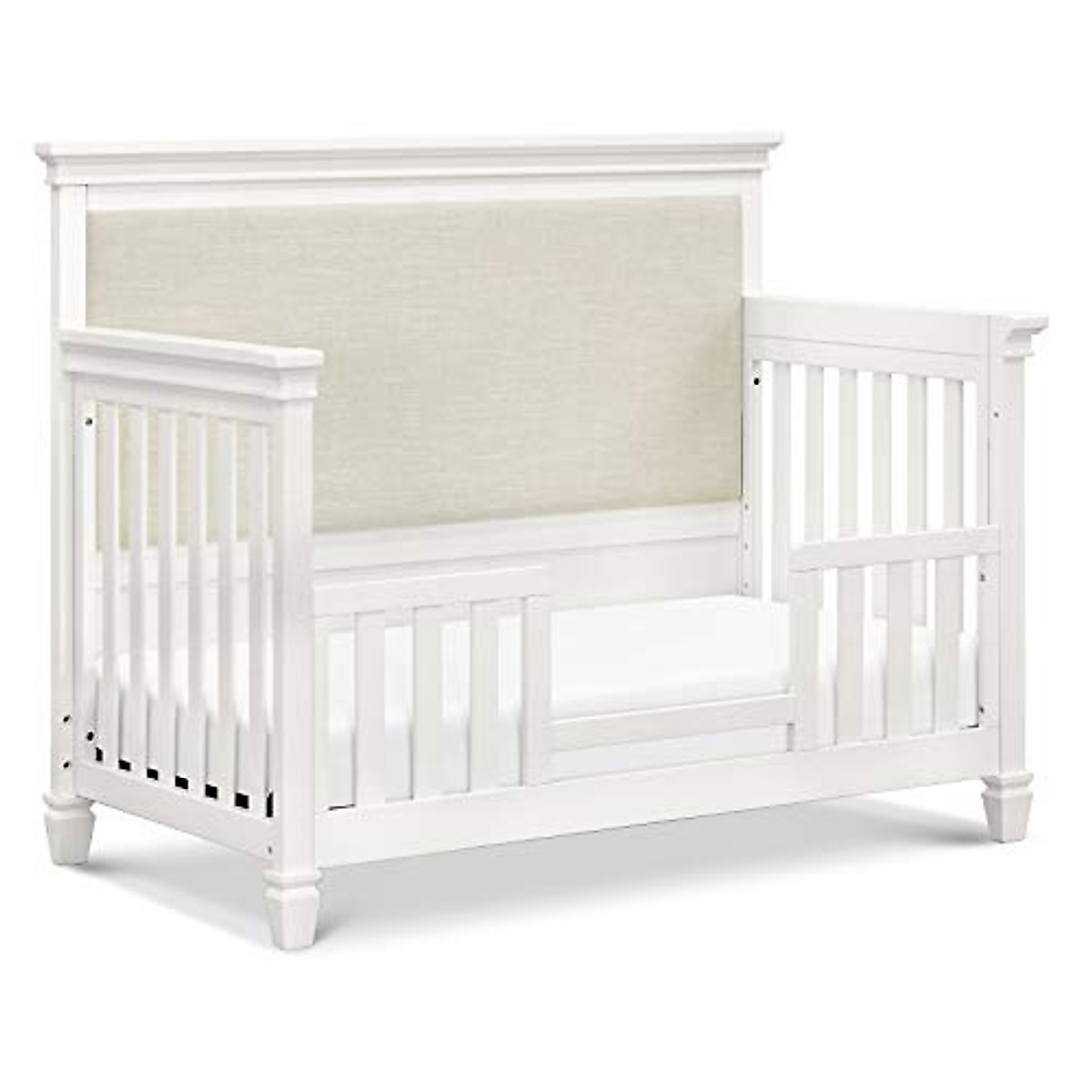 NAMESAKE Darlington 4-in-1 Convertible Crib in Warm White, Greenguard Gold Certified