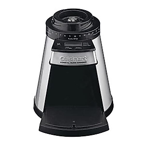 Cuisinart Programmable Conical Burr Mill, Stainless Steel, COMPACT