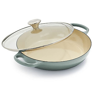 Le Creuset Buffet Casserole with Glass Lid, 3.5 qt. , Sea Salt