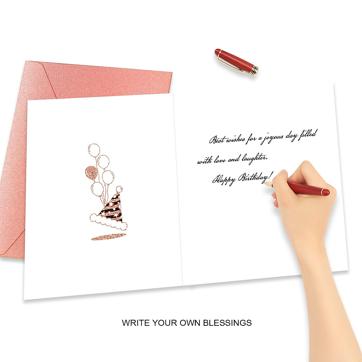 BGTCARDS 13th Birthday Card, 13th Birthday Decorations for Girls, 13th Birthday Gifts for Daughter, Jumbo Birthday Cards for 13 Year Old Granddaughter, Funny Back in 2011 Birthday Card, Rose Gold