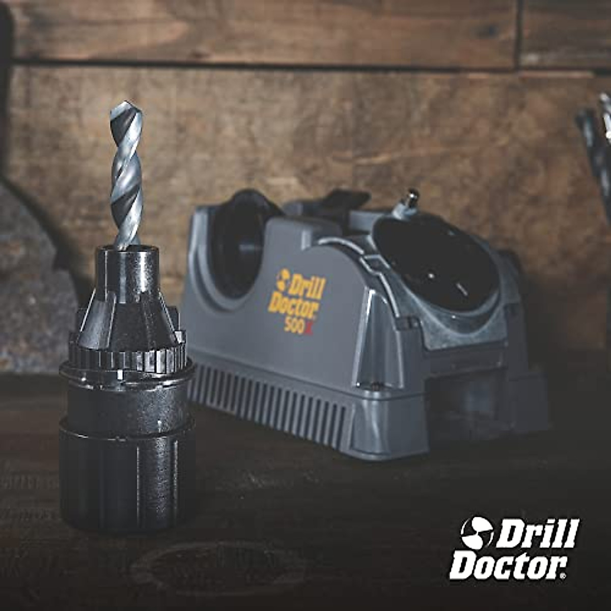 Drill Doctor Large Bit Chuck Sharpen 3/32" to 3/4" Bits for Models 500x, and XP. Replacement for 750X DA70100PF