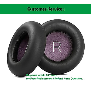 DowiTech Professional Headphone Replacement Ear Pads Cushions Headset Earpads Compatible with Plantronics Backbeat Pro Wireless Noise Cancelling Headset Headphone