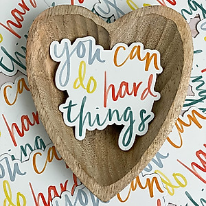 Swaygirls magnets | Cute fridge magnets | You can do hard things refrigerator magnet | Inspirational quotes | Be nice.