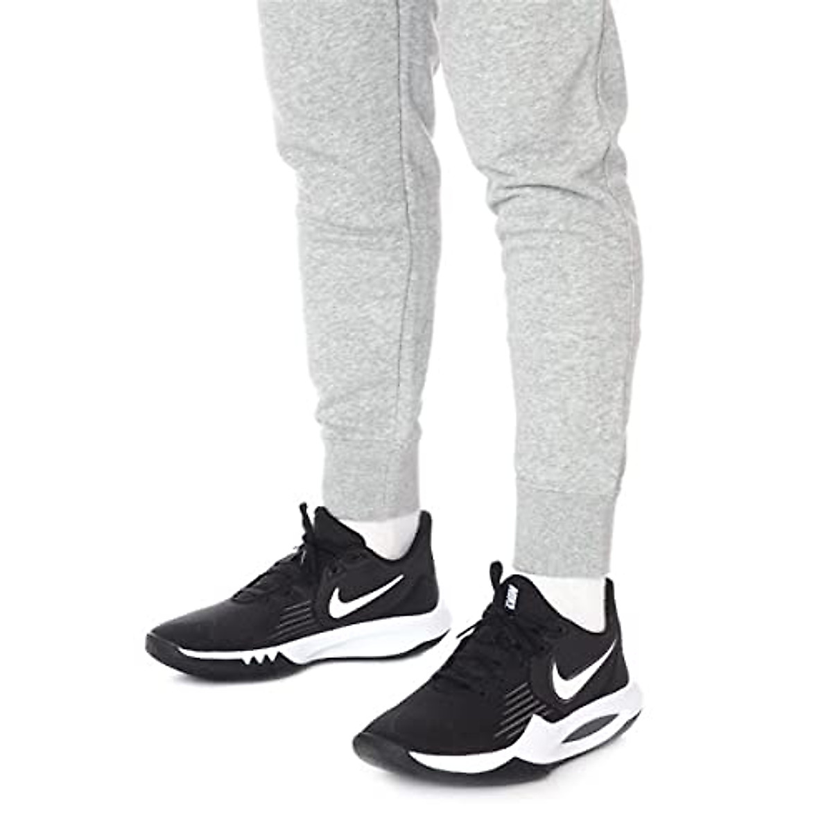 NIKE Unisex Sneakers, Black White Anthracite, 14 US Women