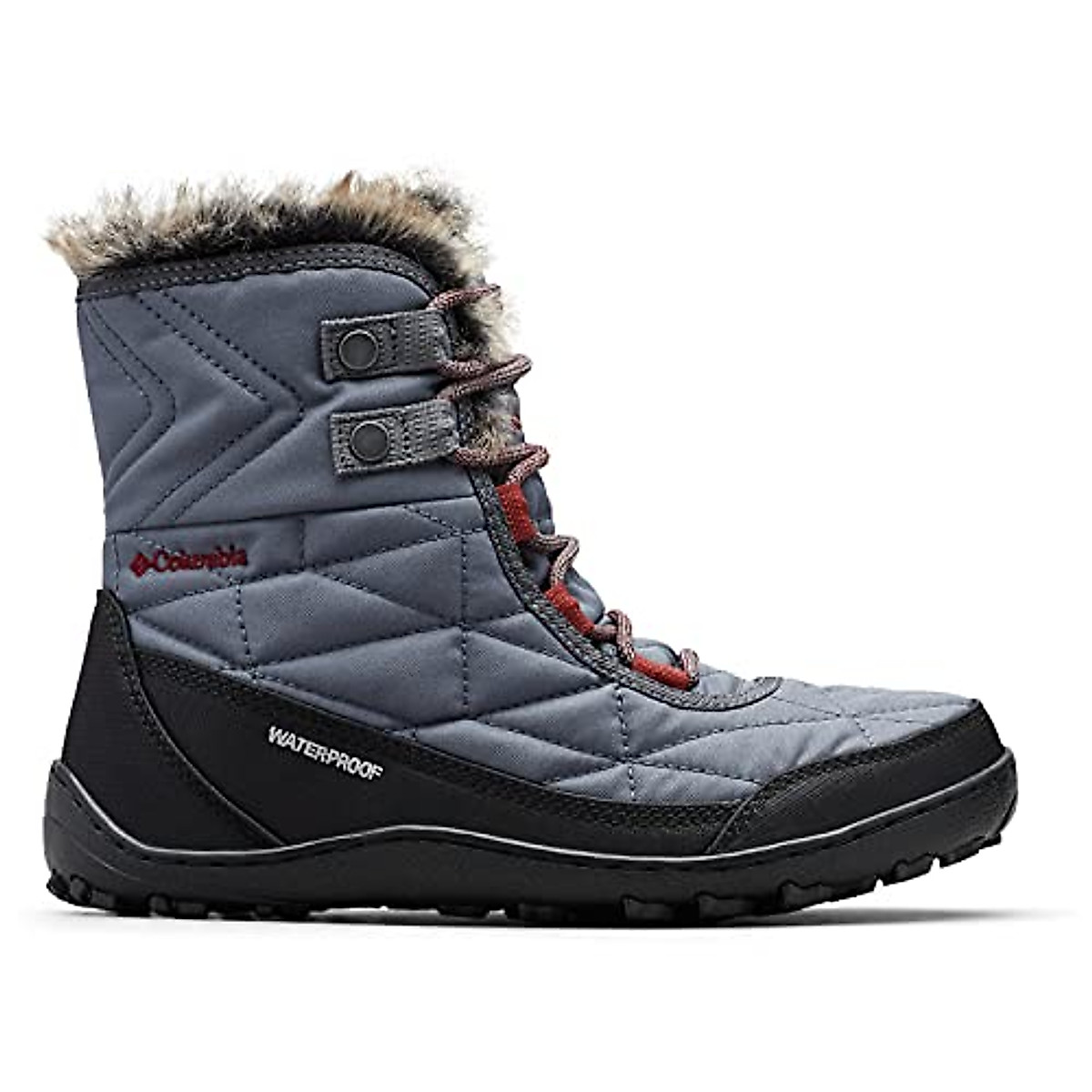 Columbia Women's Minx Shorty III, Graphite/Deep Rust, 8