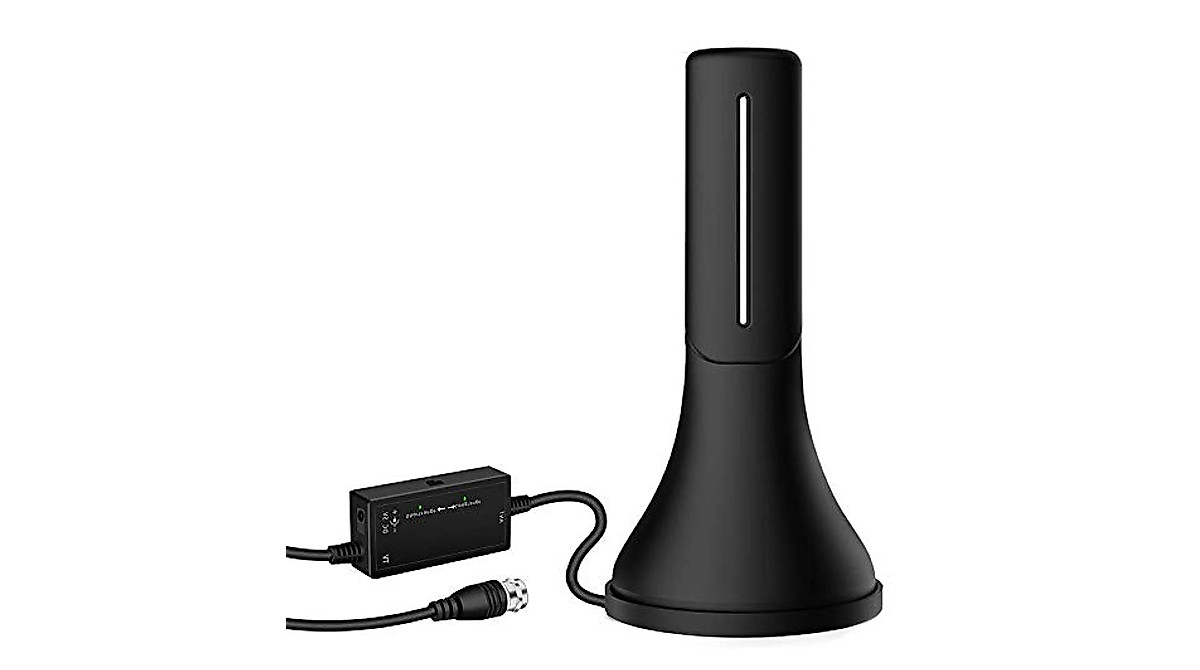 HDTV Antenna - Long Range Indoor 4K HD Signal Booster | Mexonga