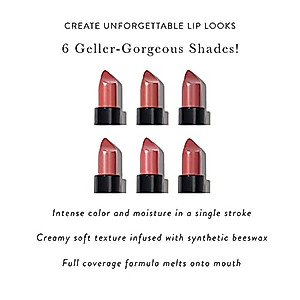 LAURA GELLER NEW YORK Modern Classic Lipstick, Luxurious Creamy Soft Moisturizing Lip Color, 1 Oz, Elite