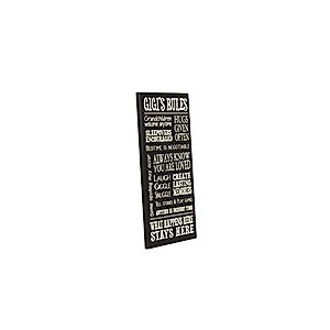 My Word! Gigi's Rules Decorative Sign