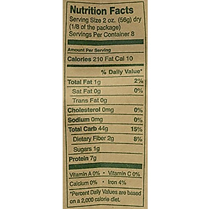 Montebello Organic Pasta spaghettie, 16 Ounce, 5 count