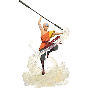 Diamond Select Toys Avatar Gallery: Aang PVC Figure, Multicolor, 11 inches