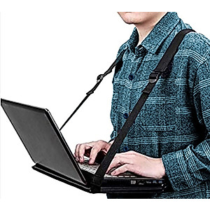 Walking Desk Mobile Laptop Desk, Hands Free Wearable Desk Mobile Laptop Harness, Standing Desk Walking Desk for Clipboard or 13" Laptop