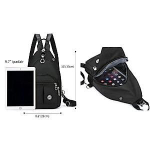 Momoty Backpack Purse Small Shoulder Bag Women Light Daypack Casual Travel Bag