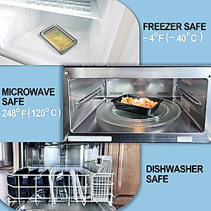 Meal Prep Containers 50 Pack - Food Storage Container with Lids, Resturaunt Take-Out Container, Durable & Airtight, Microwave & Freezer Safe for Freshness, Convenience & Organization (28oz -50 Pack)