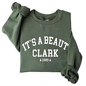 DIOMMELL Christmas Tree Farm Sweatshirt It's A Beaut Clark Graphic Sweatshirt