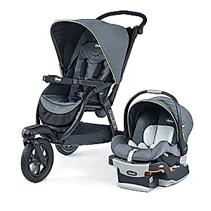 Chicco Activ3 Jogging Travel System - Solar | Grey