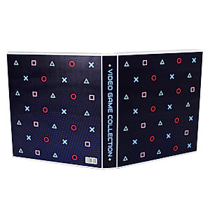 UniKeep High Capacity PlayStation Themed Disc Storage Case - Holds 80 Discs