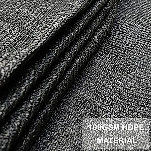 75% UV Protection Shade Cover Sunblock Cloth Mesh Fabric Net with Lock Holes for Garden Flower Plant (5x5 ft)