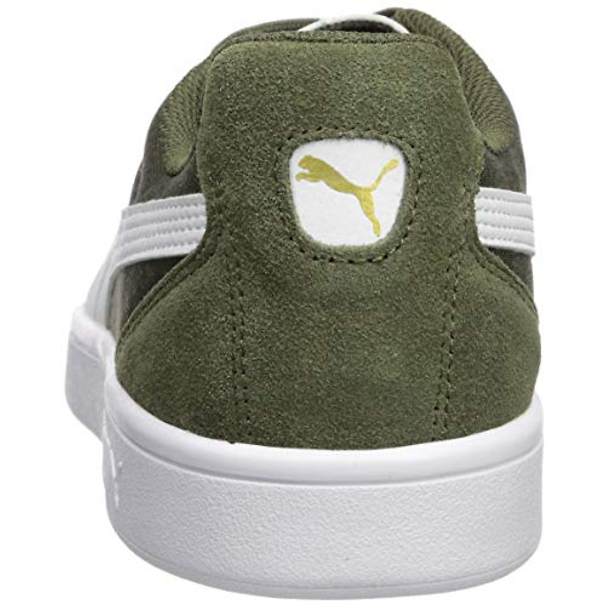 PUMA Men's Astro Kick Sneaker, forestnight-White-teamgold, 13 M US