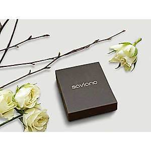 Savlano 925 Sterling Silver 4mm Solid Italian Rope Diamond Cut Twist Link Chain Necklace with Gift Box for Men & Women - Made in Italy