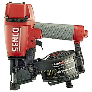 Senco 8V0001N 1-3/4" 15 Degree Angle Wire Coil Nailer, Red/Gray - 445Xp