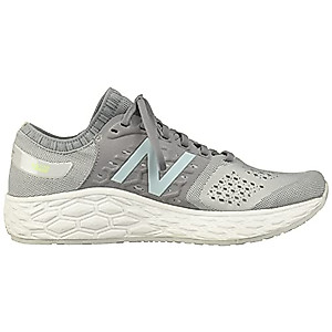 New Balance Women's Fresh Foam Vongo V4 Running Shoe, Light Aluminum/Lime Glo, 5