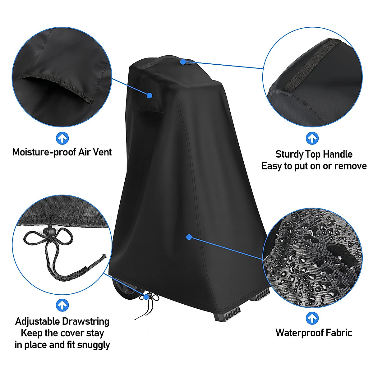 Robotic Pool Cleaner Caddy Cover Fit for Dolphin Pool Cleaner Robot, Waterproof Pool Robot Cleaner Caddy Cover