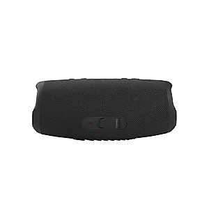 JBL Charge 5 Waterproof Portable Speaker with Built-in Powerbank and gSport Carbon Fiber Case (Black)