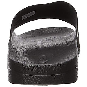 adidas Men's Adilette Shower Slides Black/White/White 10