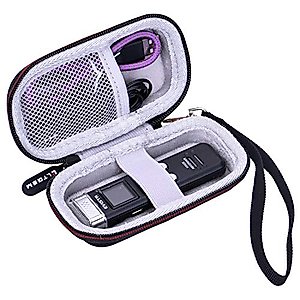 LTGEM EVA Hard Case for 48GB/72GB/16GB/EVISTR 32GB & Sony ICD-PX370/PX470/UX570 Digital Voice Recorder Voice Activated Recorder - Travel Protective Carrying Storage Bag (Case Only)