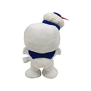 SANERBA Stay Puft Marshmallow Man Plush Toys, Slimer Cute Ghost Stuffed Doll Toys for Kids (A-Stay Puft Marshmallow Man+Slimer), 23CM