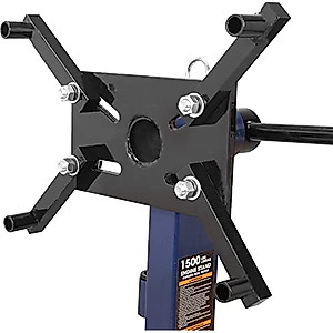 TCE AT26801U Torin Steel Rotating Engine Stand with 360 Degree Rotating Head and Folding Frame: 3/4 Ton (1,500 lb) Capacity, Blue