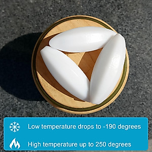 Magnetic Stirrer Stir Bar PTFE Magnetic Mixer Stir Bars (12X35mm, Olive Shape, 10pcs)