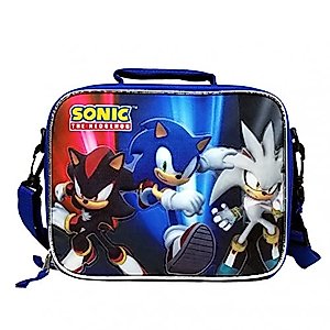 Sonic The Hedgehog Insulated Lunch Bag with Adjustable Shoulder Straps