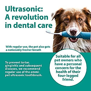 Emmi-pet Ultrasonic Toothpaste with Nano-Bubbles (new extra mild formulation, vegan, paraben free)