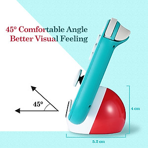 Antank Tiny Charging Dock Compatible with Nintendo Switch/Switch Lite, Portable Docking Station Easy for Travel - White & Red