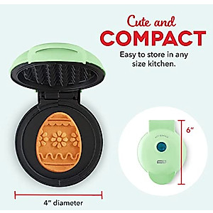 DASH EASTER EGG MINI WAFFLE MAKER