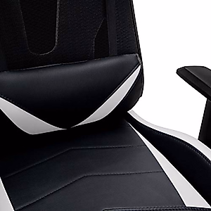 RESPAWN RSP-205 Racing Style Gaming Chair, Leather, White