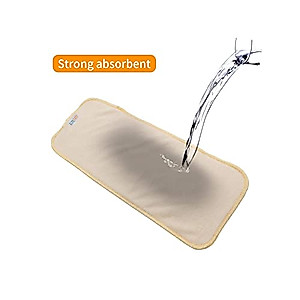 ALVABABY 12PCS Cloth Diaper Inserts 3-Layers Super Soft Inserts for Cloth Diapers and Cloth Diapers Covers 12X