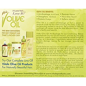Vitale Olive Oil Touch Up Kit Conditioning No-lye Relaxer System Super, 1 Ea, 1count