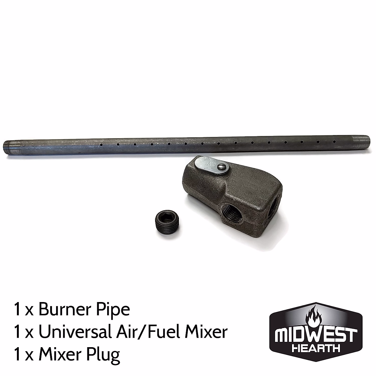Midwest Hearth Universal Gas Log Lighter Starter for Wood Burning Fireplaces ((NG) - Natural Gas)
