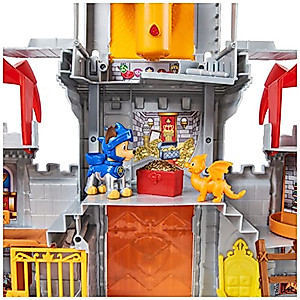 Paw Patrol, Rescue Knights Castle HQ Transforming 11-Piece Playset with Chase and Mini Dragon Draco Action Figures, Kids Toys for Ages 3 and up