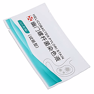 TOPINCN 1 PCS Helicobacter Pylori Test,Portable Helicobacter Pylori Home Test Kit Self Test for Home Tartar Sampling Bad Breath Self Test,Intestinal Health Check
