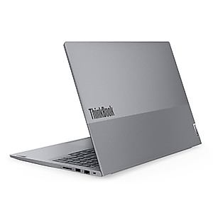 Lenovo ThinkBook 16 Gen 6 Business Laptop 16.0" Touchscreen IPS Display (10-Core Intel i7-1355U, 64GB RAM, 1TB PCIe SSD, Backlit KYB, FP Reader, Thunderbolt 4, WiFi 6, Win10P) w/Dockztorm Hub