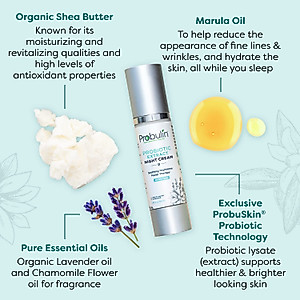 Probulin Probiotic Extract Night Cream, 1.69 Ounce