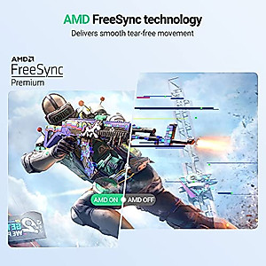 SVANTTO 16” 2K Portable Gaming Monitor, 120Hz 2ms Professional Esports Portable Monitor for Laptop with FreeSync, Plug and Play, w/Smart Cover & Speakers, VESA Mountable, Lightweight Travel Monitor