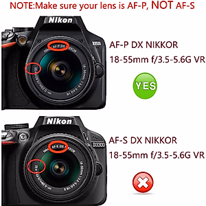 MOSTOS ; Brings Superior® - Lens Cap Front Lens Cap (55mm) - AF-P 18-55mm f/ 3.5-5.6g VR Kit Lens - Replacement LC-55A for Nikon AF-P DX 18-55mm f/3.5-5.6G VR Lens Cap (Choose Size Correctly)