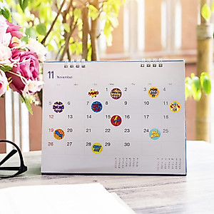 1000 Pieces Reward Stickers for Teachers,Fun Motivational Stickers Labels for Kids Students School Classroom in 16 Designs Styles (2 Rolls)