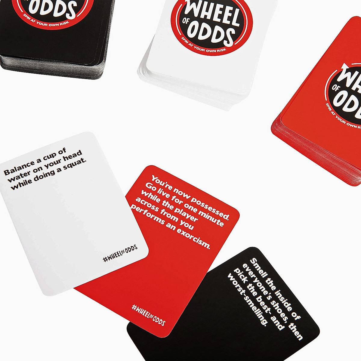 WHAT DO YOU MEME? Wheel of Odds - The Truth or Dare Party Game - for College, Birthdays, and Game Night