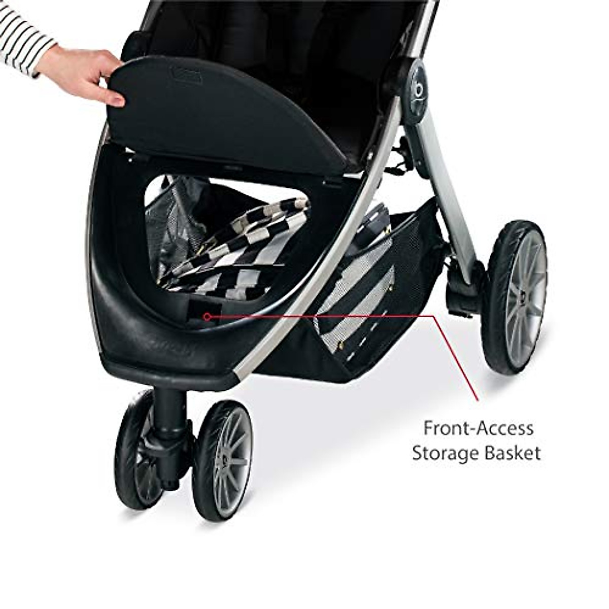 Britax B-Lively Lightweight Stroller, Dove